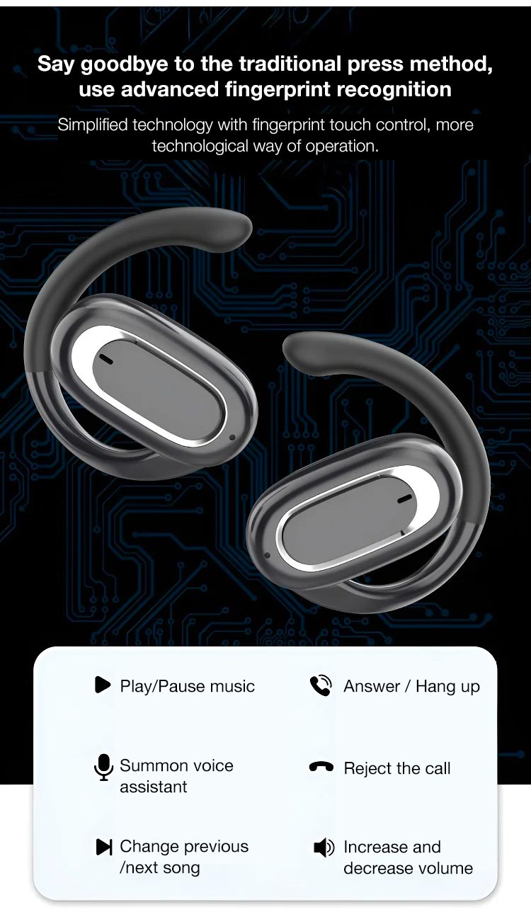 Bluetooth OWS Headphones
