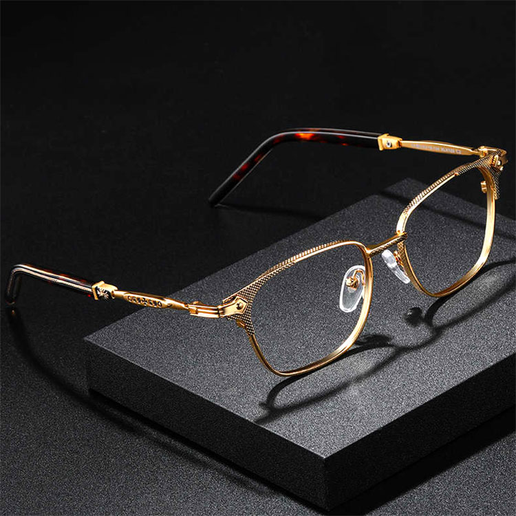 Senior Discount Multi Focal Pure Titanium Mens Reading Glasses Imported From Japan Anti Blue