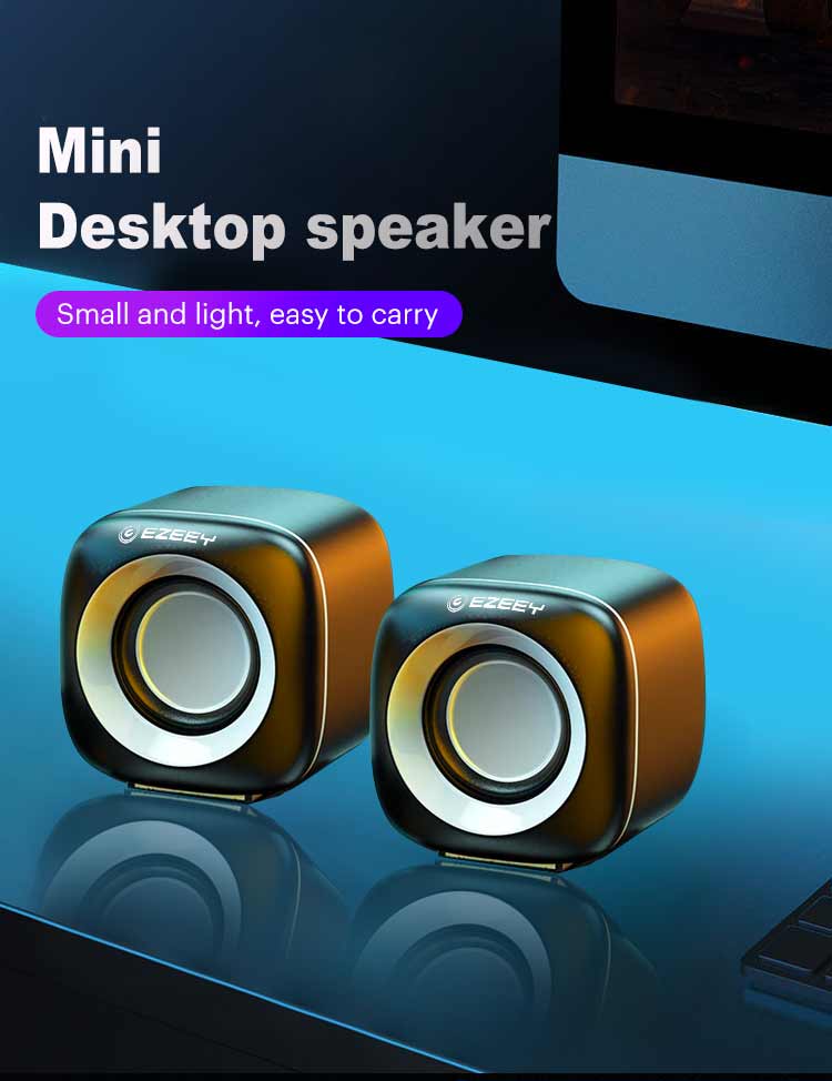 Mini desktop speaker