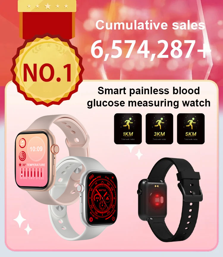 Womens Day Promo 45% OFF One Year Warranty-Smart Painless Blood Glucose ...