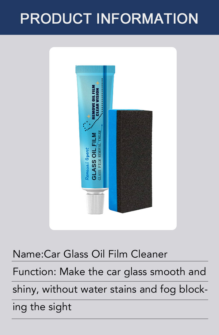 Car Glass Oil Film Cleaner