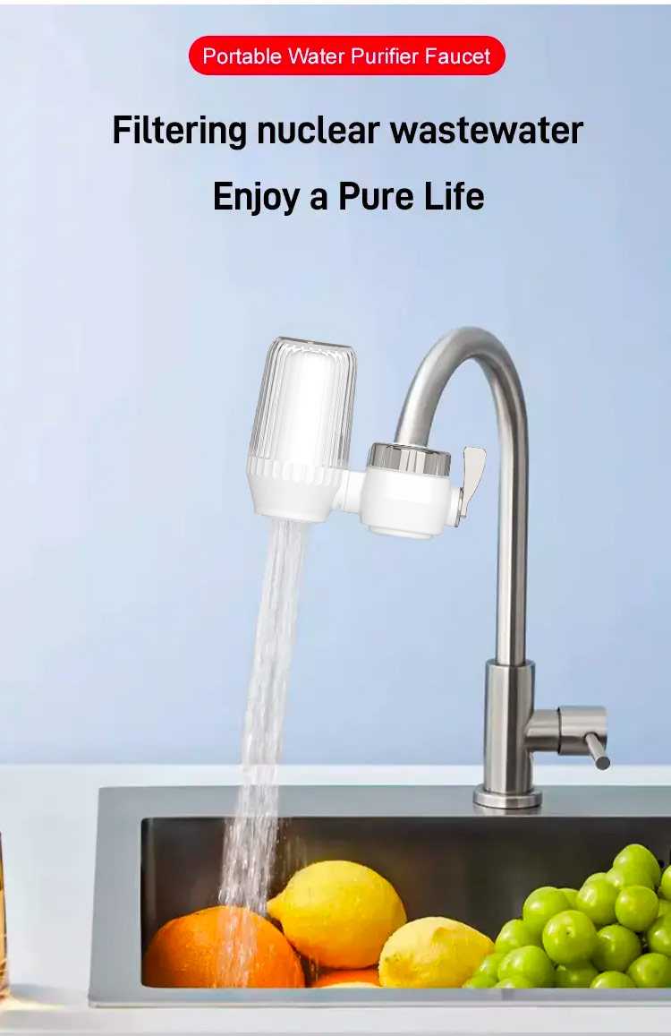 5-layer Filtration Radiation Faucet Water Purifier