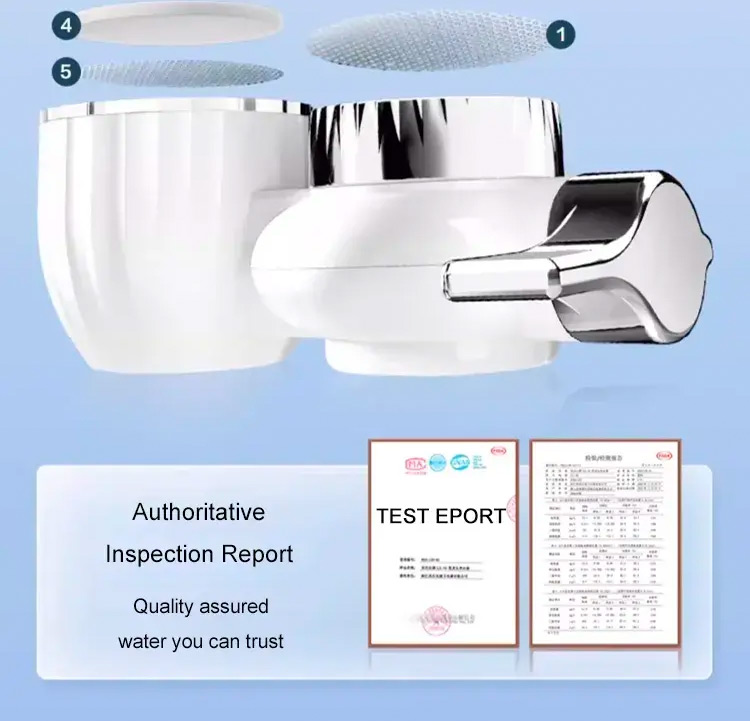 5-layer Filtration Radiation Faucet Water Purifier
