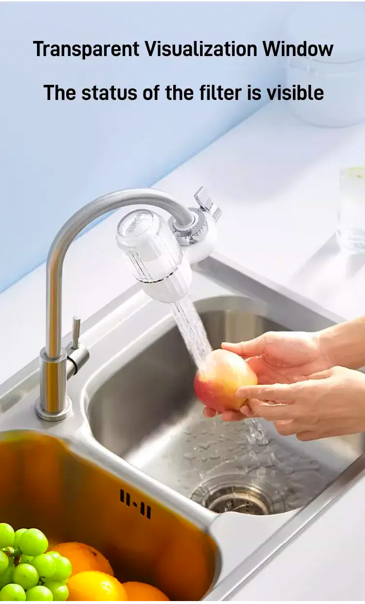 5-layer Filtration Radiation Faucet Water Purifier