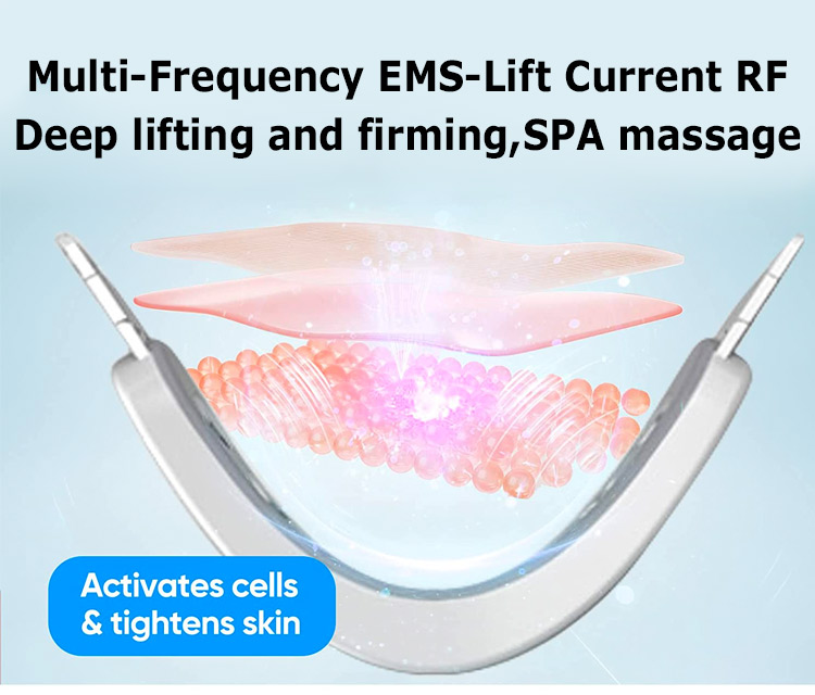 V-Face Lifting Device-EMS Massage Double Chin V-shaped Face Slimming